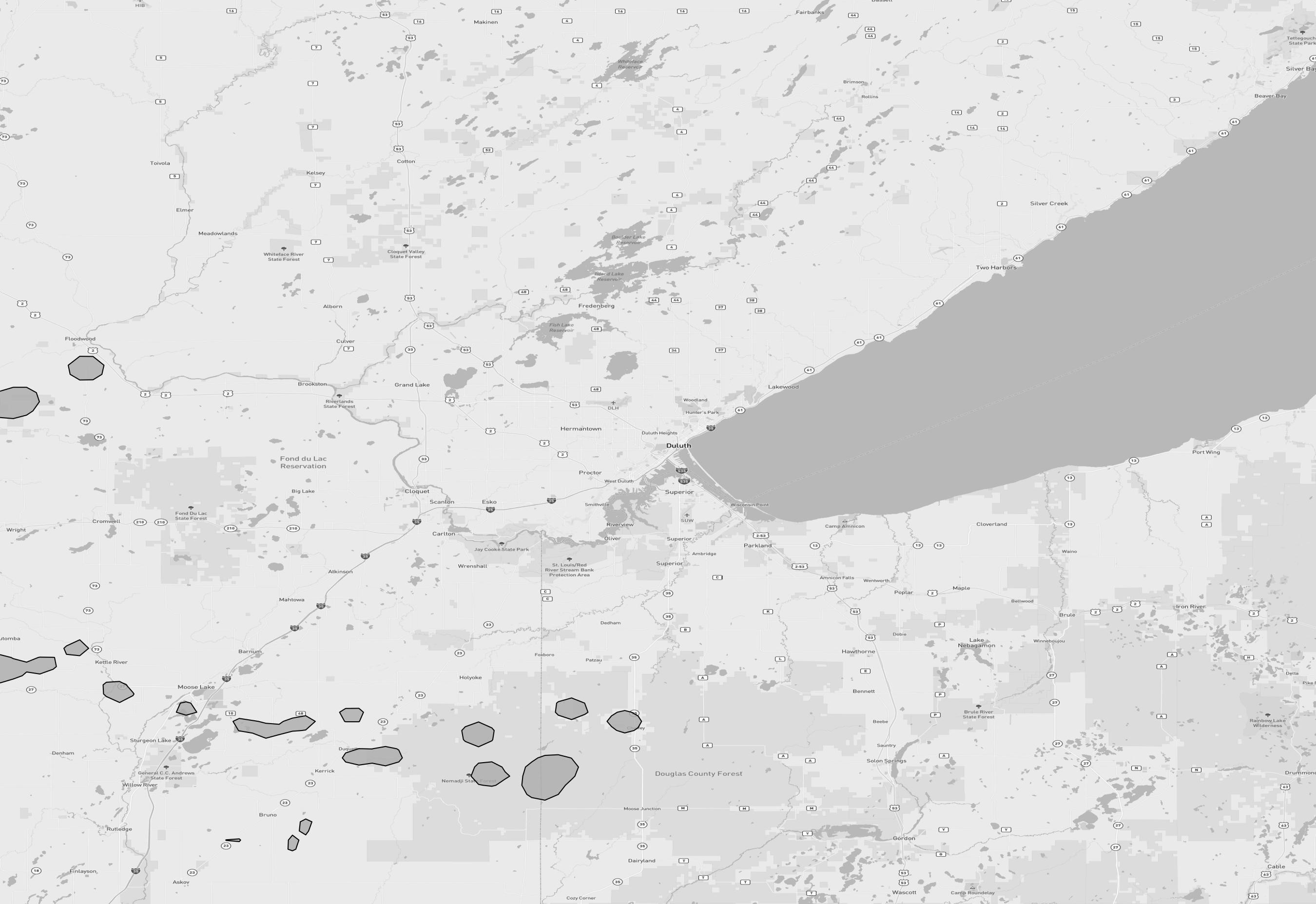 Free Hail Map: Wrenshall, MN - Aug 08, 2025 | HailGeeks