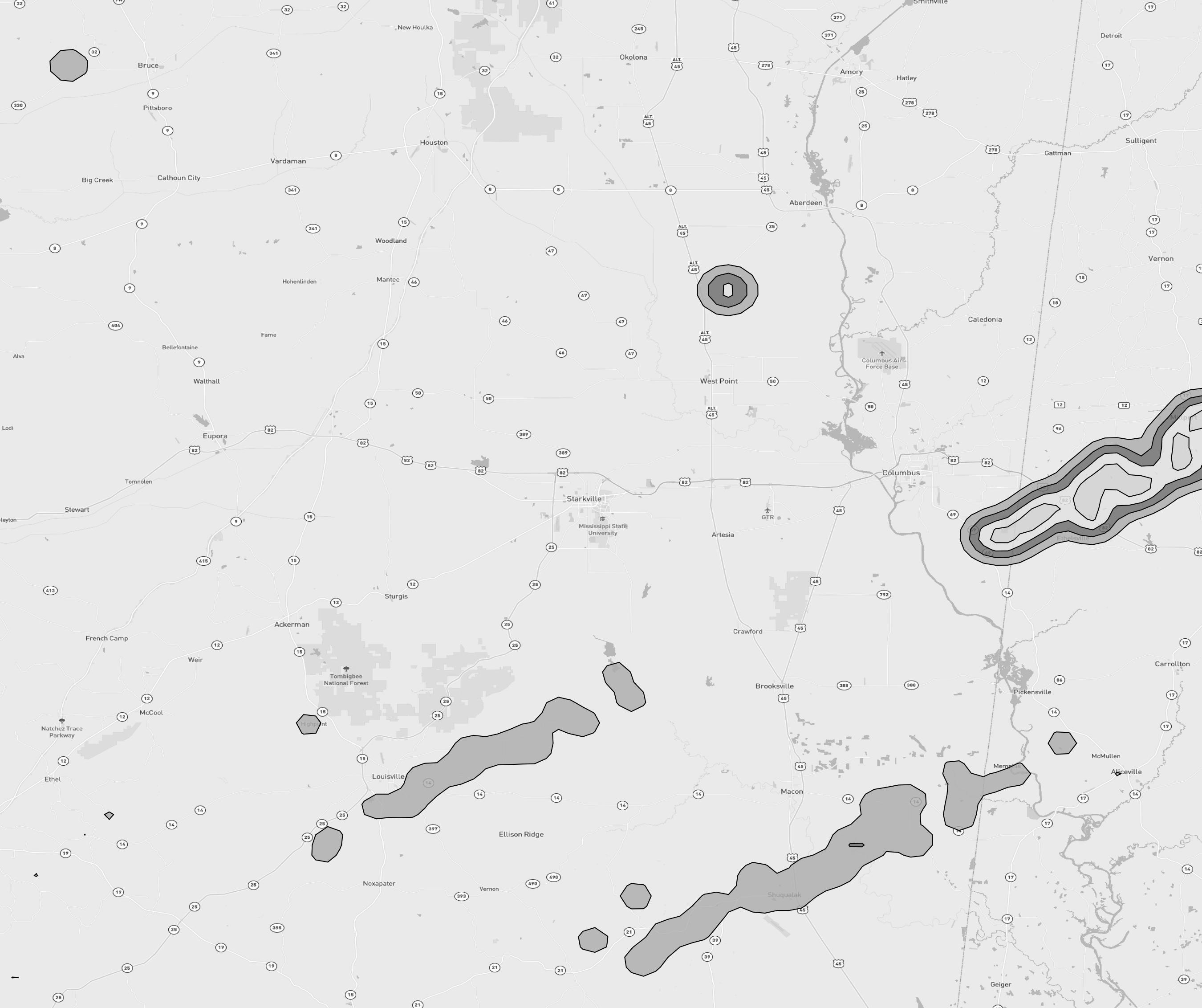 Find Recent Hail Maps | HailGeeks